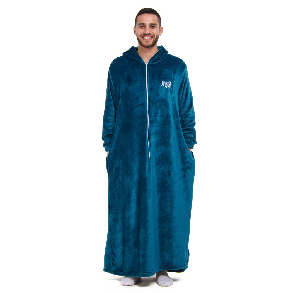 Snuggs Couverture avec manches "Pétrolière" – snuggstunisia