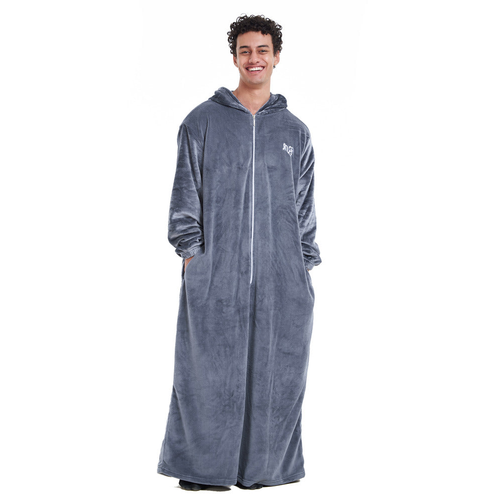 Snuggs Couverture avec manches "Gris foncé" – snuggstunisia